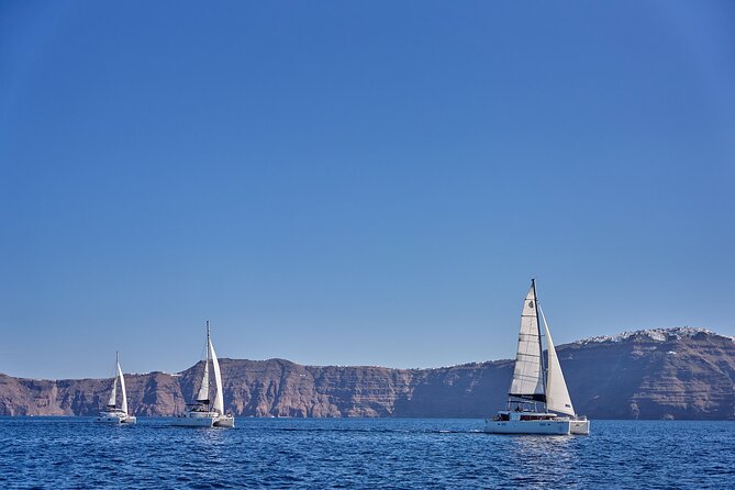 Santorini Oia: Caldera Luxury Day Cruise With BBQ & Drinks - Cruise Itinerary and Activities