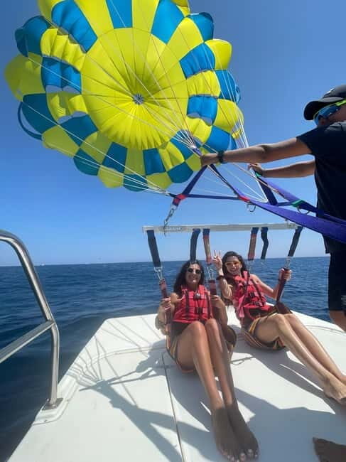 Santorini: Parasailing ExperiencePerissa,Perivolos,St.George - The Itinerary in Detail