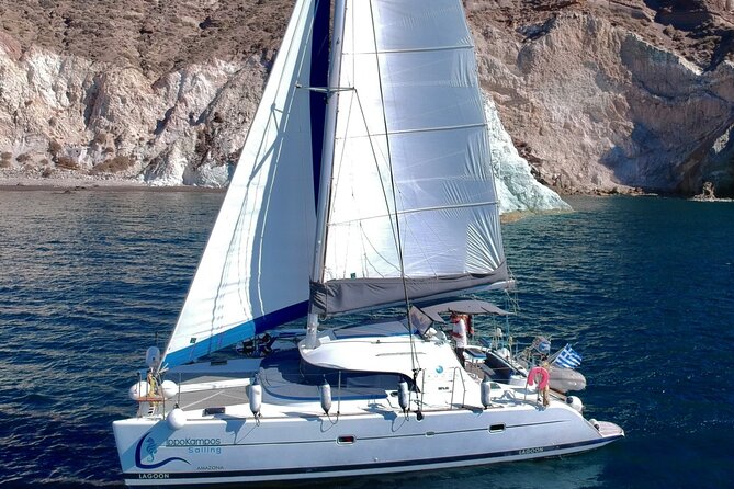 Santorini: Private All-In Catamaran Cruise (Food&Drinks) - Food & Drinks: A Culinary Highlight