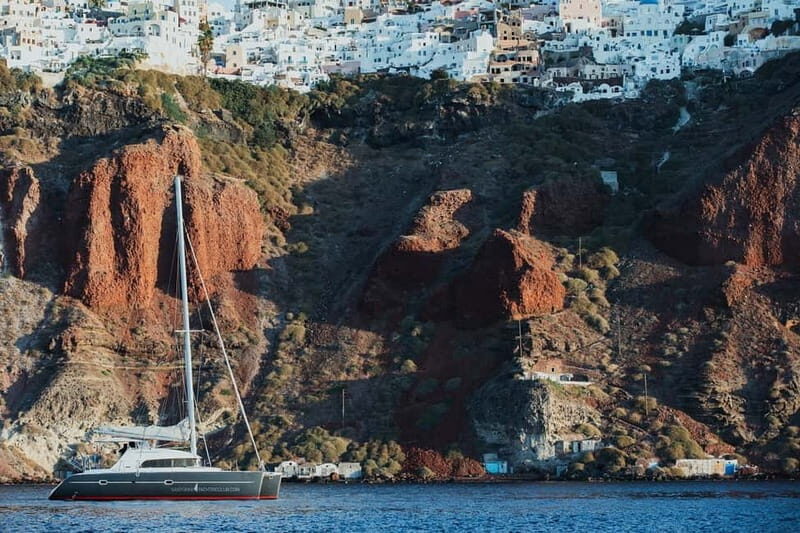 Santorini: Private Catamaran Cruise with BBQ Meal and Drinks - What Makes This Tour Stand Out?