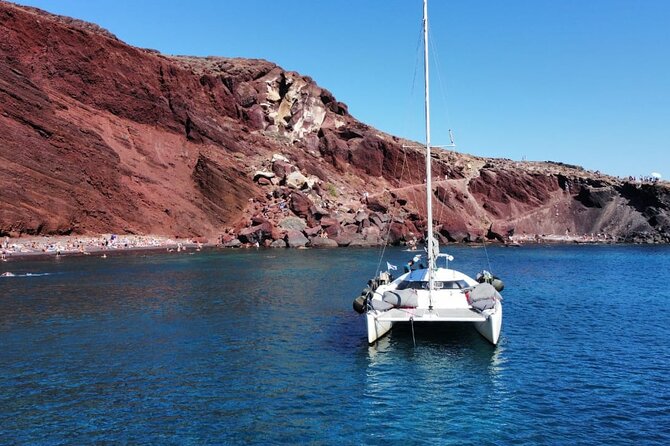 Santorini Private Catamaran Cruise With Meal and Drinks - Additional Information and Accessibility