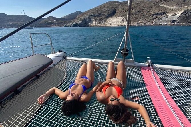 Santorini Private Catamaran Cruise With Meal and Drinks - Highlights of the Private Catamaran Cruise