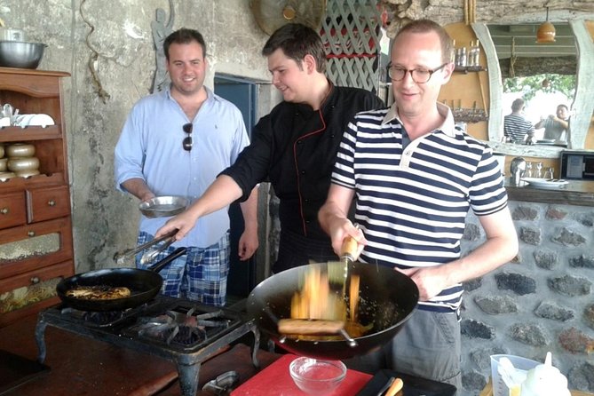 Santorini Private Cooking Class and Wine Tasting Tour - Inclusions and Logistics