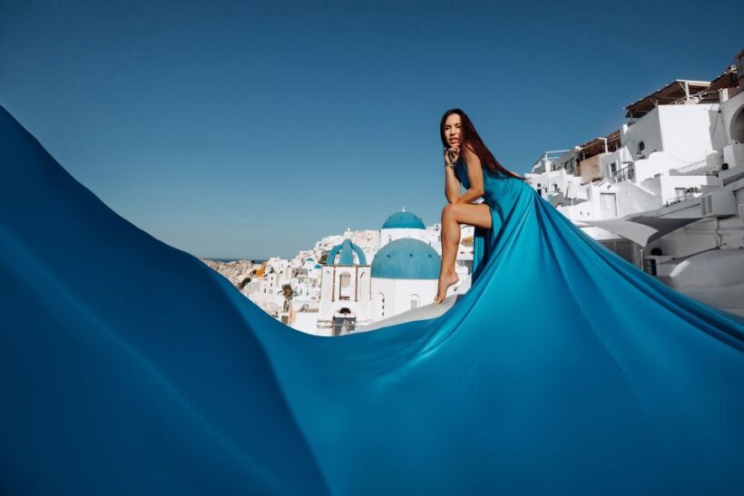 Santorini: Private Flying Dress Photoshoot Experience - Practicalities and Tips