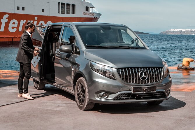 Santorini, Private Transfer With Luxury Airconditioned Vehicle - Booking and Payment