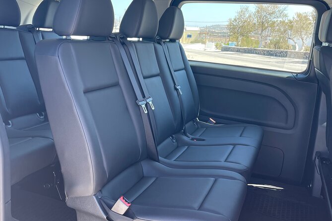 Santorini Private Transfers : From-to Airport/Port or Hotel - Key Points