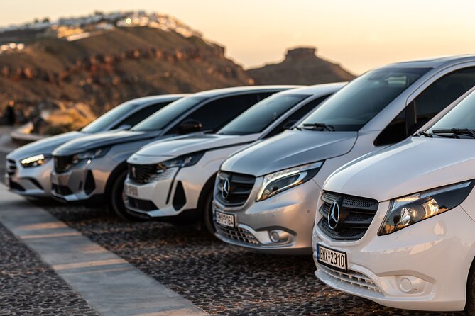Santorini: Private Transfers To / From the Airport (JTR) - Pricing and Discounts