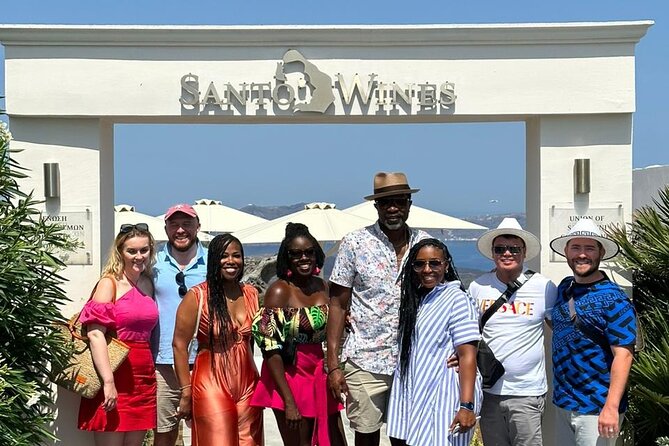 Santorini Private Wine Tasting Tour: Up to 4 Wineries & Lunch - Lunch and Beverages