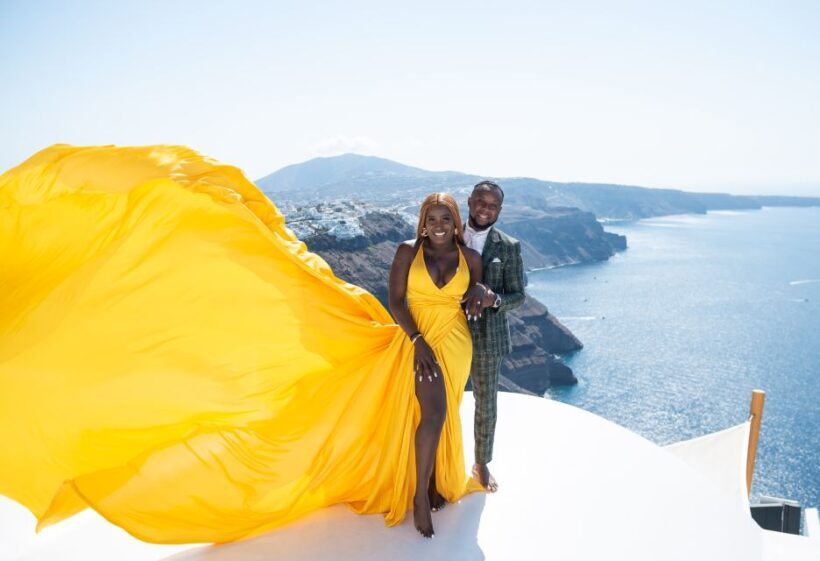 Santorini: Proffessional Flying Dress Photoshoot - FAQ