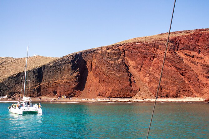Santorini Sailing Catamaran Daily Cruises w/ Greek BBQ @Thirasia - The Sum Up