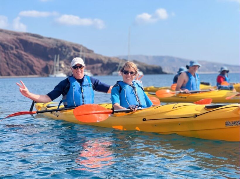 Santorini: Sea Caves Kayak Trip with Snorkeling and Picnic - Considerations and Practical Tips