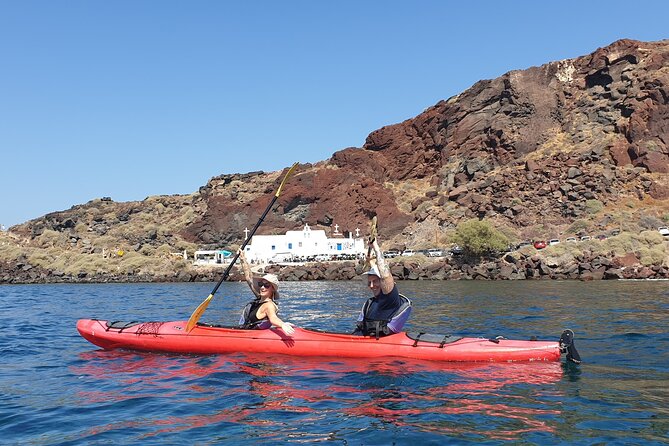 Santorini Sea Kayak - South Discovery, Small Group incl. Sea Caves and picnic - What to Expect from the Santorini Sea Kayak South Discovery Tour