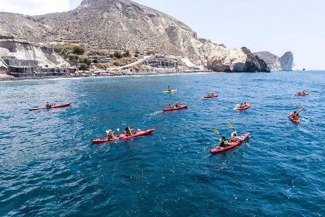 Santorini: Sea Kayaking With Light Lunch - Itinerary Highlights