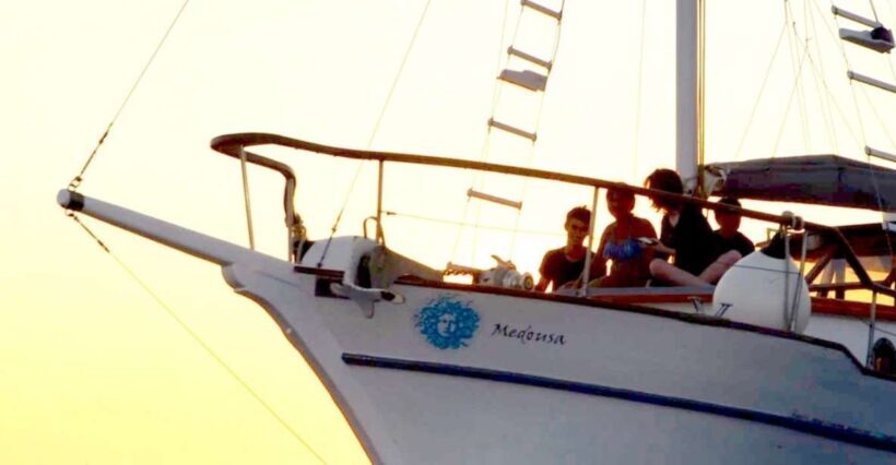 Santorini: Traditional Wooden Boat Tour with Meal and Wine - Frequently Asked Questions