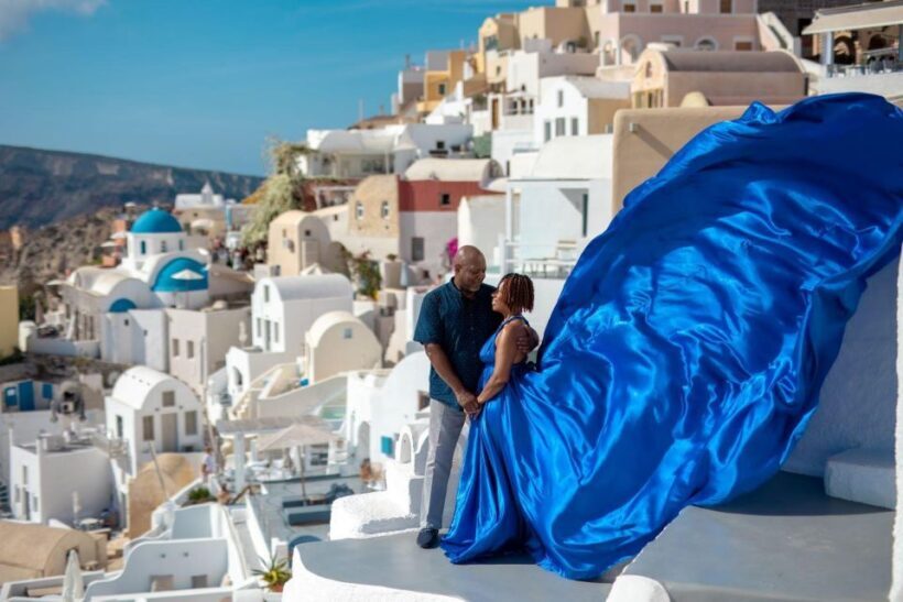 Santorini: Unique Flying Dress Photoshoot Experience - FAQ