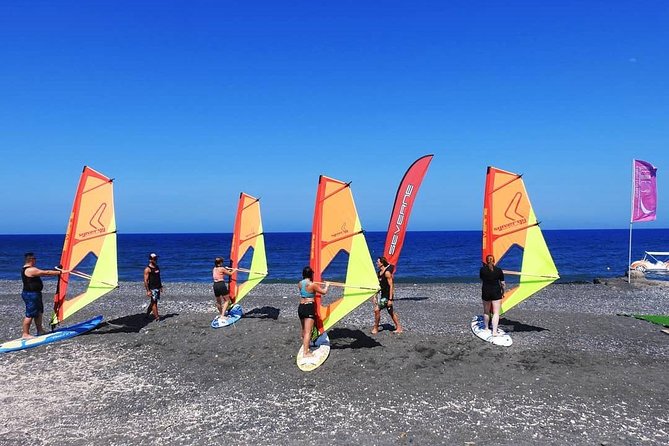 Santorini Windsurfing Lessons - Schedule and Pricing