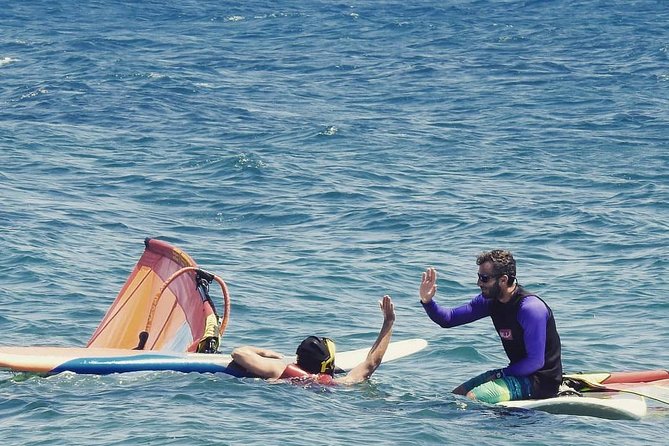 Santorini Windsurfing Lessons - Equipment and Safety