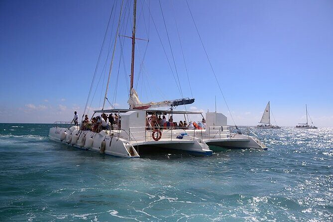 Saona island full day tours - catamarán party from santo domingo - Key Points