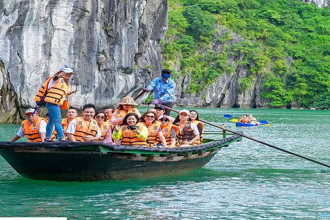 Sapphire Cruise Halong Bay 2Days 1Night on 4 Star Cruise - The Scenic Highlights: Lan Ha Bay and Cat Ba Island