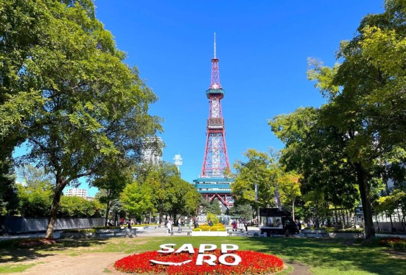 Sapporo: Buddha Hill, TV Tower, and Sake Stand Bar Tour - Key Points