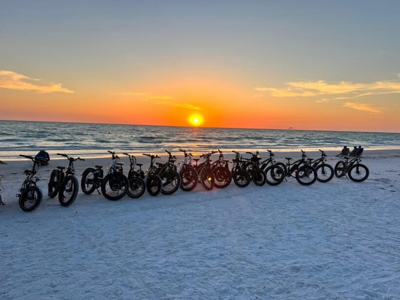 Sarasota: Siesta Key Electric Bike Sunset Tour - FAQ