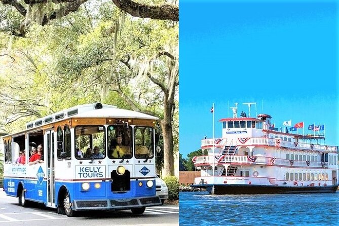 Savannah Land & Sea Combo: City Sightseeing Trolley Tour With Riverboat Cruise - Experience the Savannah Riverboat Cruise