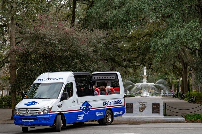 Savannah Open Top Panoramic City Tour with Live Narration - FAQ