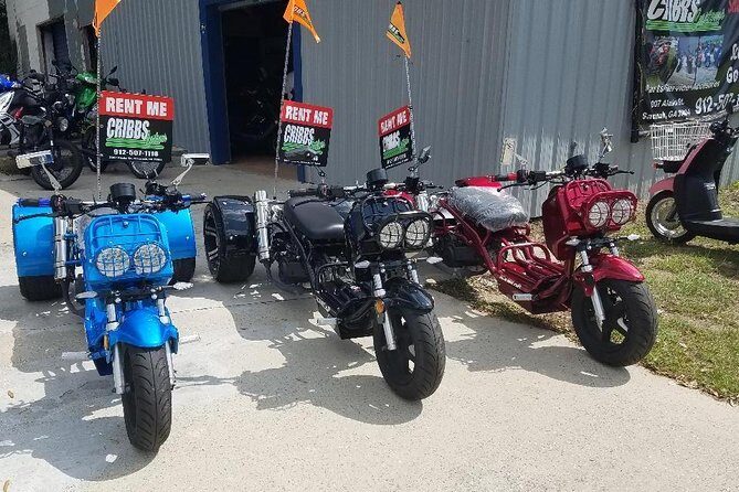 Savannah Scooter and Trike Rental with Helmet - The Itinerary and Scenic Highlights
