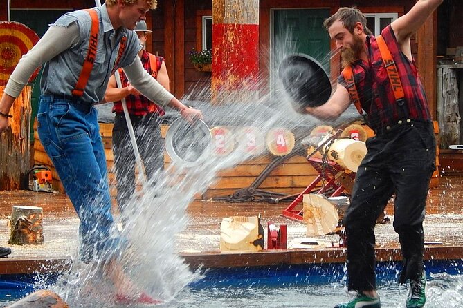 Saxman Native Village Ketchikan Highlights & Lumberjack Show - The Lumberjack Show Experience