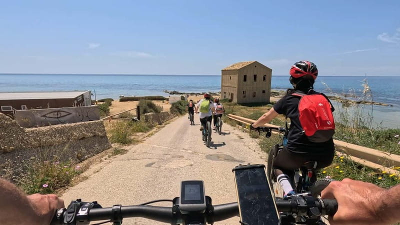 Scala Dei Turchi: E-BIKE TOUR Hidden Beaches, Sea, Relaxation [+SNORKELING ] - The Experience in Detail