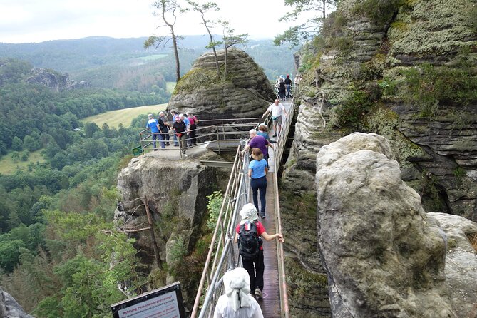 Scenic Bastei Bridge With Boat Trip & Lunch: Daytour From Dresden - Boat Ride in Kamenice Gorge