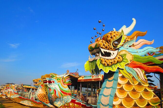 Scenic Dragon Boat Trip On Perfume River - Hue City - Exploring the Scenic Dragon Boat Trip on the Perfume River in Hue