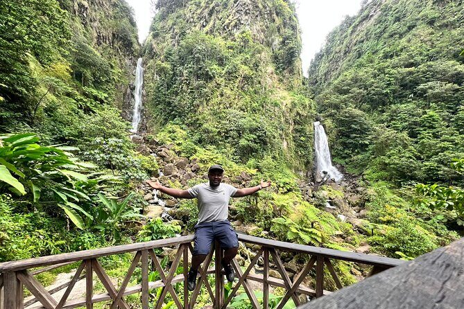 Scenic Tour of City and Rainforest, Waterfall, Sulphur Springs . - Key Points