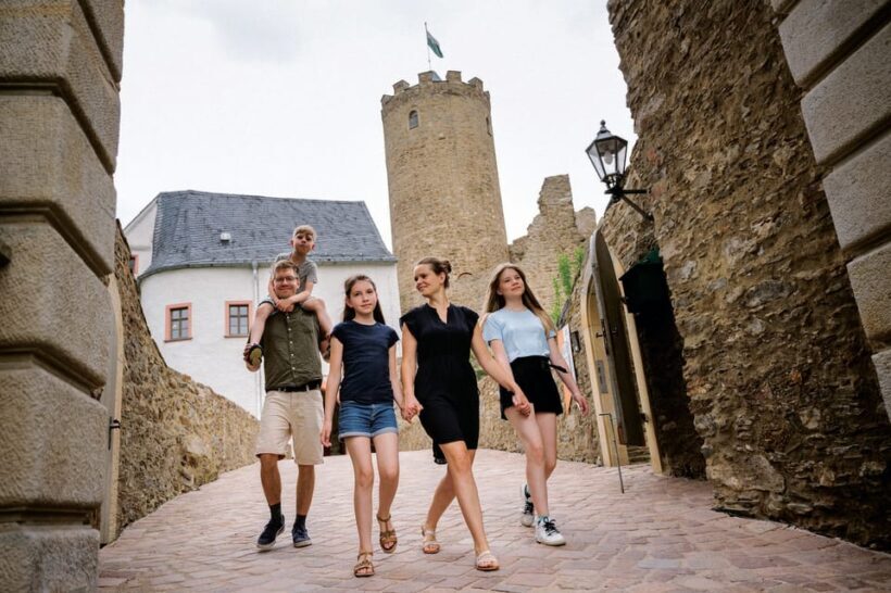 Scharfenstein Castle: Romans & Teutons Exhibit entry ticket - The Views and the Castle Keep