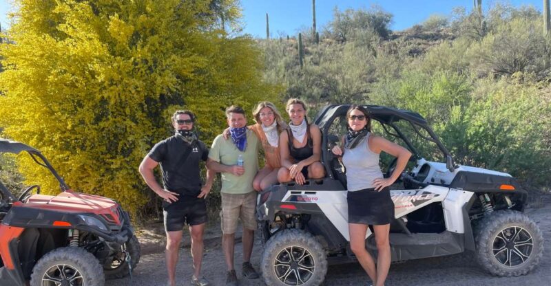 Scottsdale/Phoenix: Guided U-Drive ATV Sand Buggy Tour - Key Points