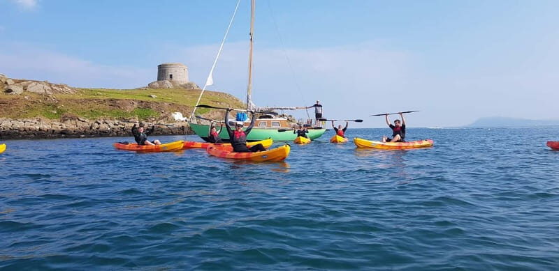 Sea kayaking Killiney beach to Dalkey Island with Pictures - An In-Depth Look at the Killiney to Dalkey Island Kayaking Tour