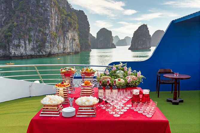 Sea Lion Luxury 5-Star Halong Day Cruise,Buffet Lunch,Shuttle Bus - Frequently Asked Questions