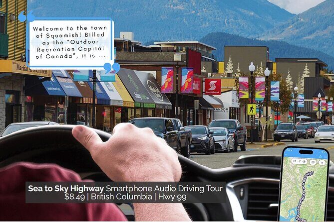 Sea to Sky Highway: a Smartphone Audio Driving Tour - Itinerary Breakdown: What to Expect on Your Drive
