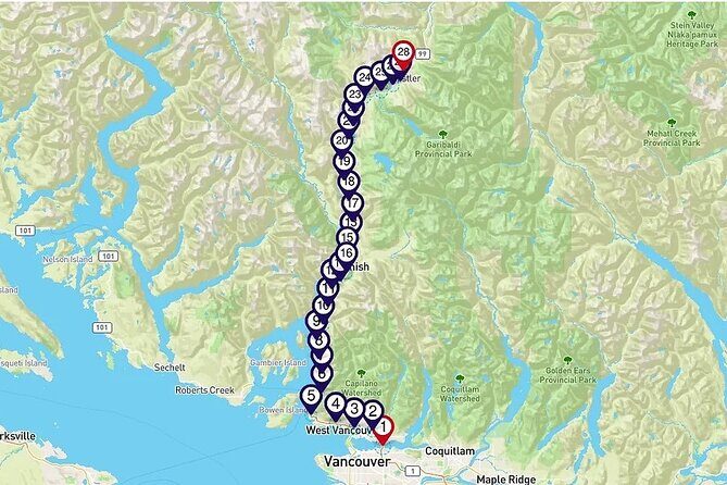 Sea to Sky Highway: a Smartphone Audio Driving Tour - Analyzing the Value