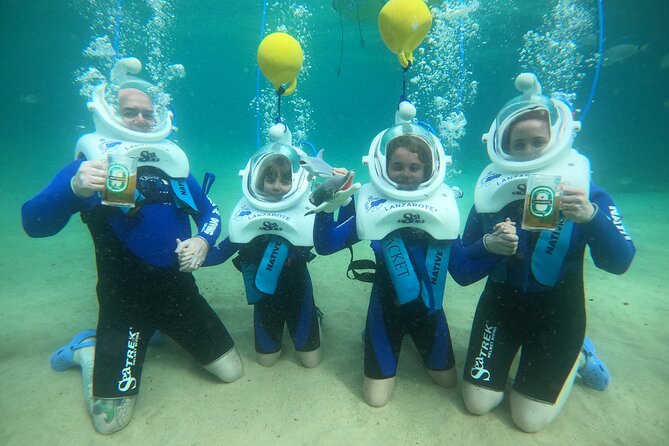 Sea Trek (exclusive in Lanzarote) - Group Size