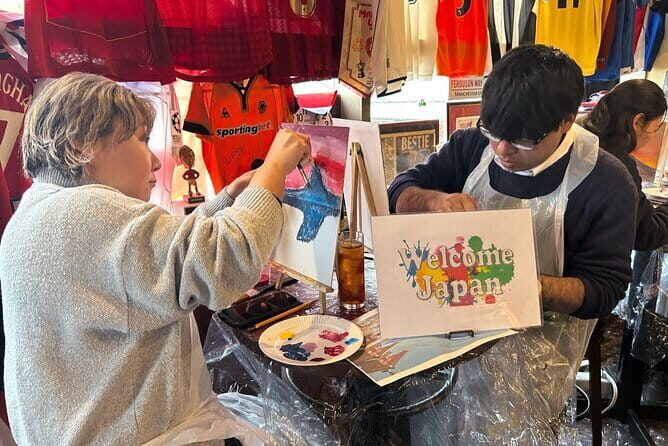 Seasonal Japanese Culture Osaka Paint and Wine Experience - What to Expect from the Osaka Paint and Wine Experience
