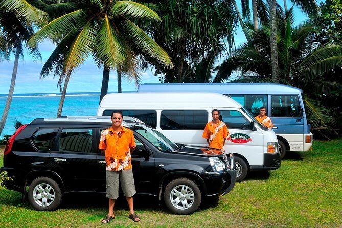 Seat in Coach Transfer from Rarotonga Airport to Hotel - Key Points