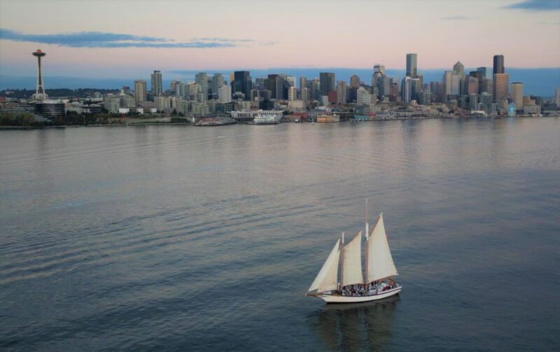 Seattle: Tall Sailboat Sunset Harbor Cruise - Key Points