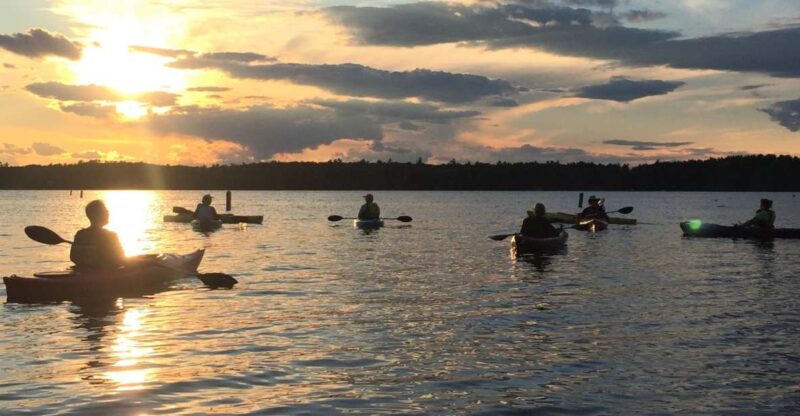 Sebago Lake Guided Sunset Tour by Kayak - The Experience Provider: Sebago Trails Paddling Co