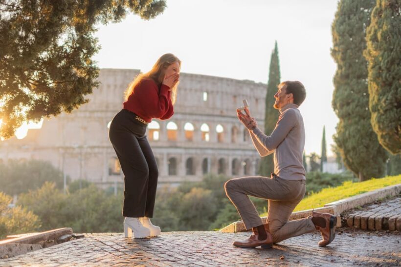 Secret Proposal Photoshoot in Rome + Reel - An In-Depth Look at the Experience