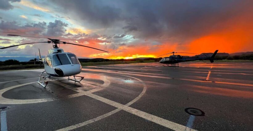 Secret Wilderness Sunset - 45 Mile Helicopter Tour in Sedona - An Up-Close Look at the Helicopter Experience