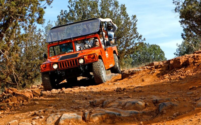 Sedona: PRIVATE 2-Hour Jeep (Hummer) Tour Cliff Hanger Trail - Key Points