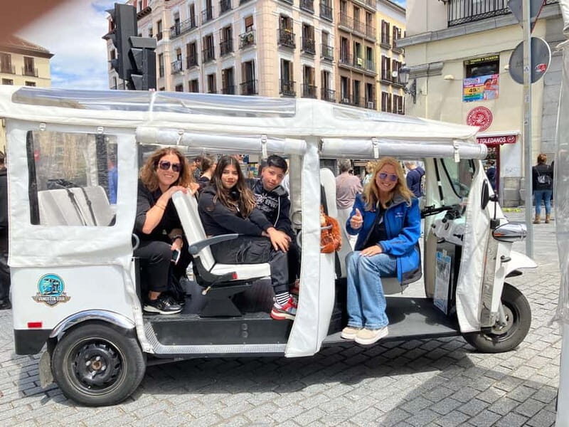 "See Madrid Differently: A Premium Private Tuk Tuk Ride" - What the Guides and Reviews Say