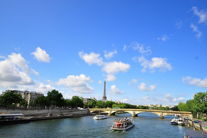 Seine River Cruise & French Crepe Tasting by the Eiffel Tower - Cruise Duration and Meeting Point