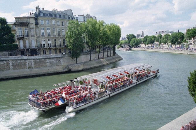 Seine River Cruise With Commentary 1 Hour - Inclusions and Exclusions